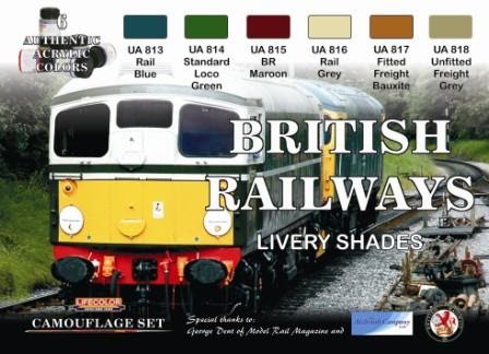 LIFECOLOR BRITISH RAIL PAINTS